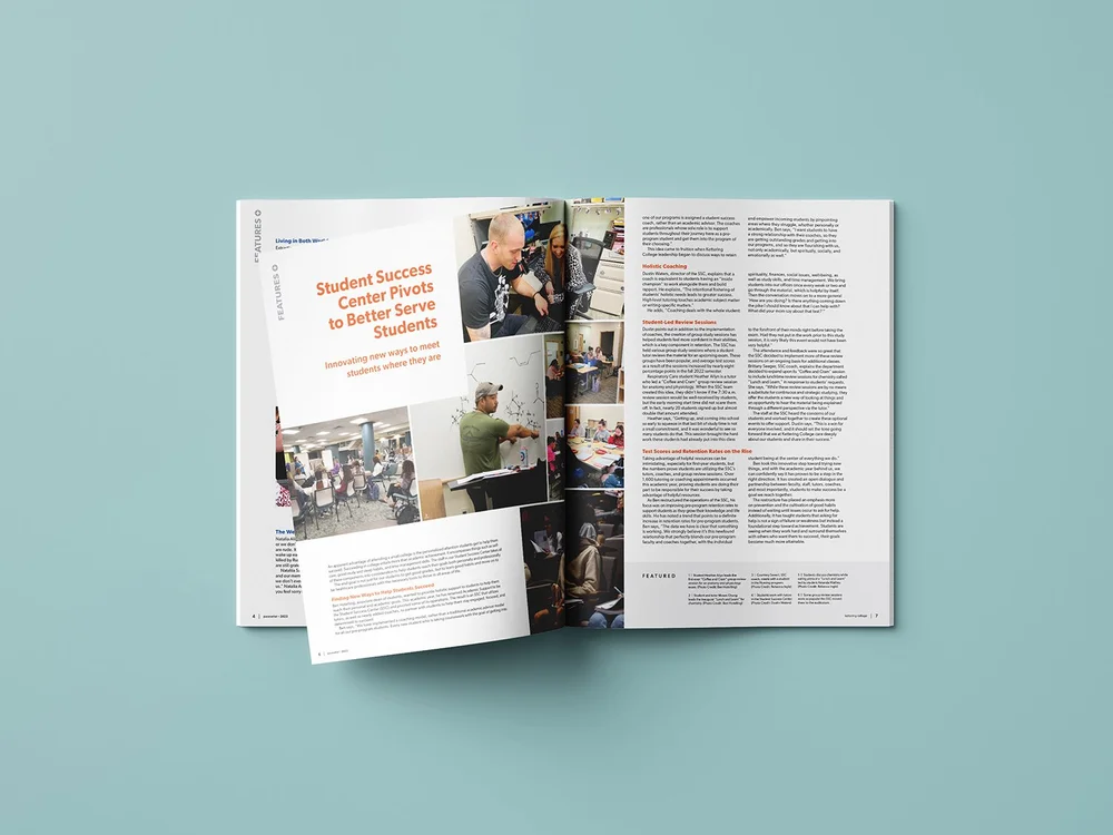 Healthcare Magazine Design — The Studio Sullivan | Graphic Design Services