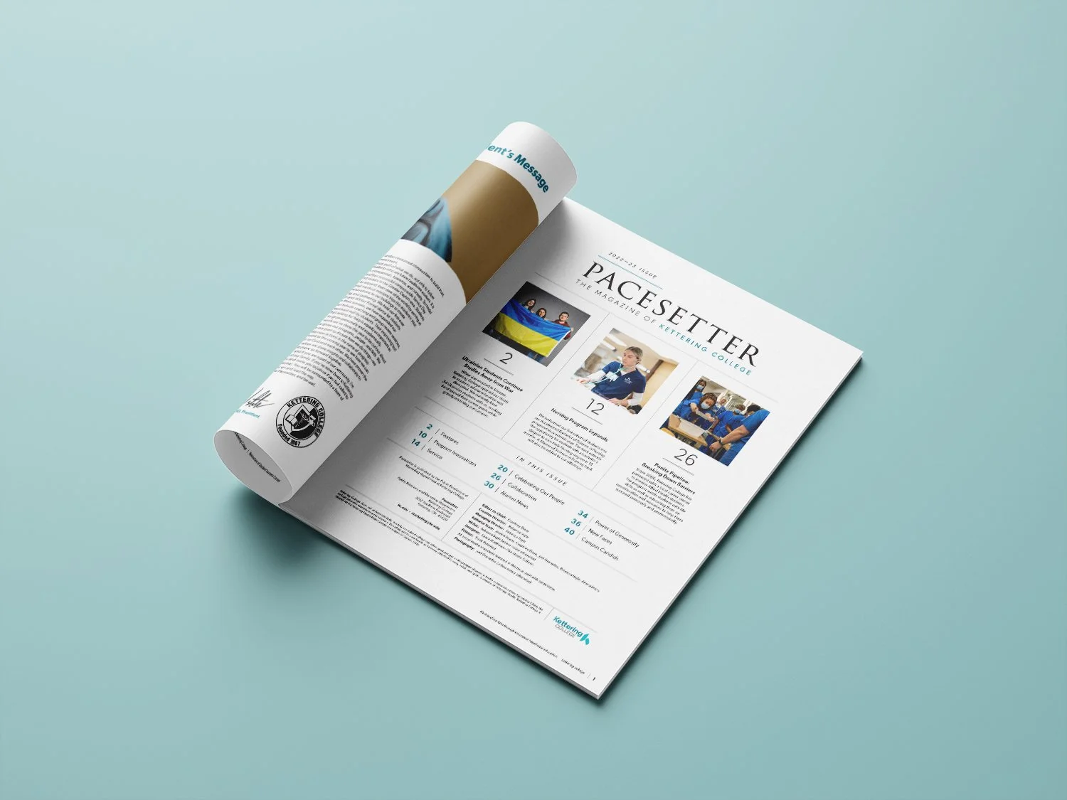 Healthcare Magazine Design — The Studio Sullivan | Graphic Design Services