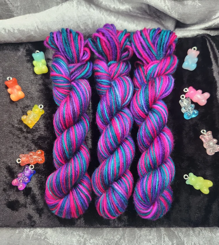 Knitty Knotty Hand Dyed Yarn