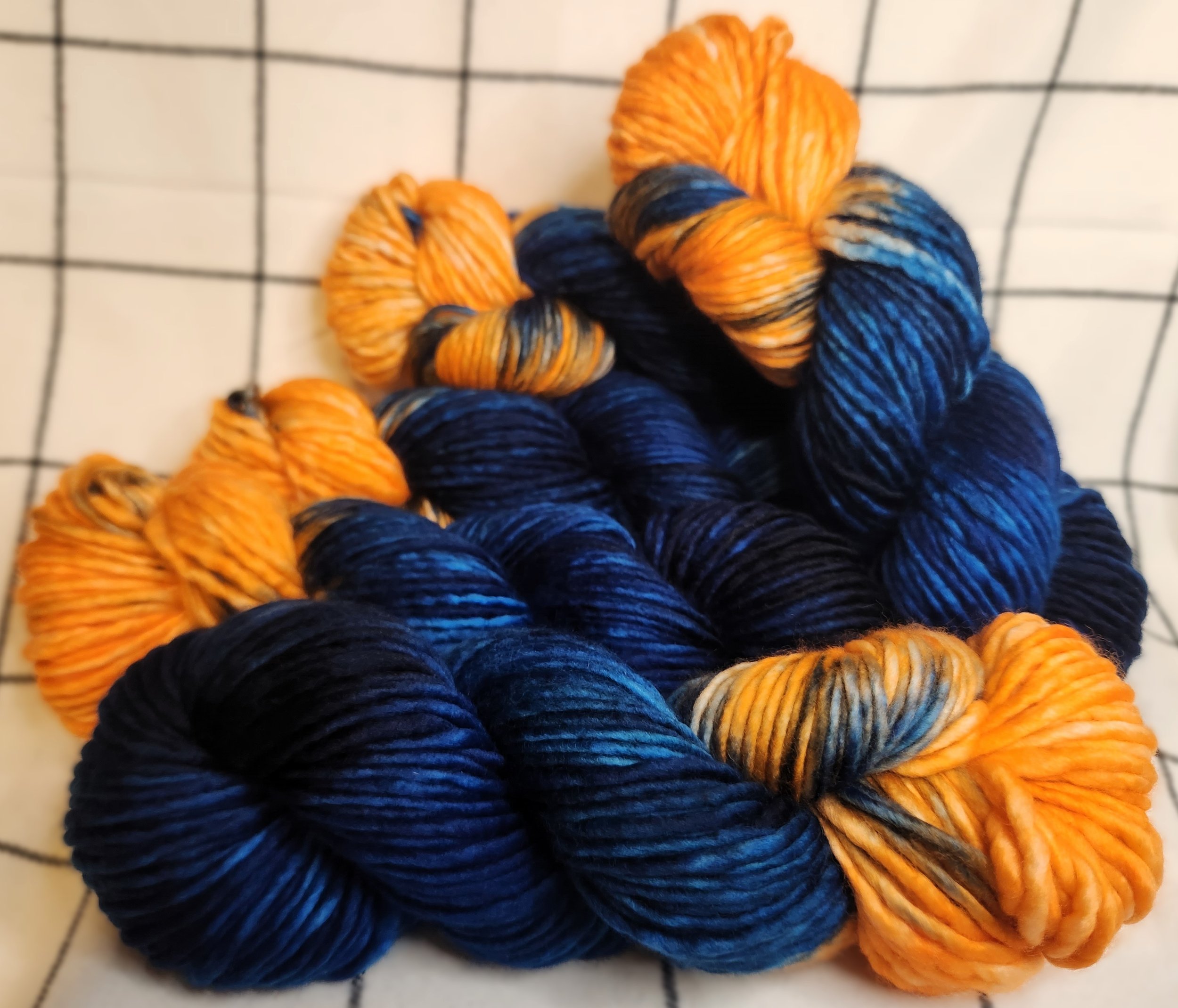 Knitty Knotty Hand Dyed Yarn