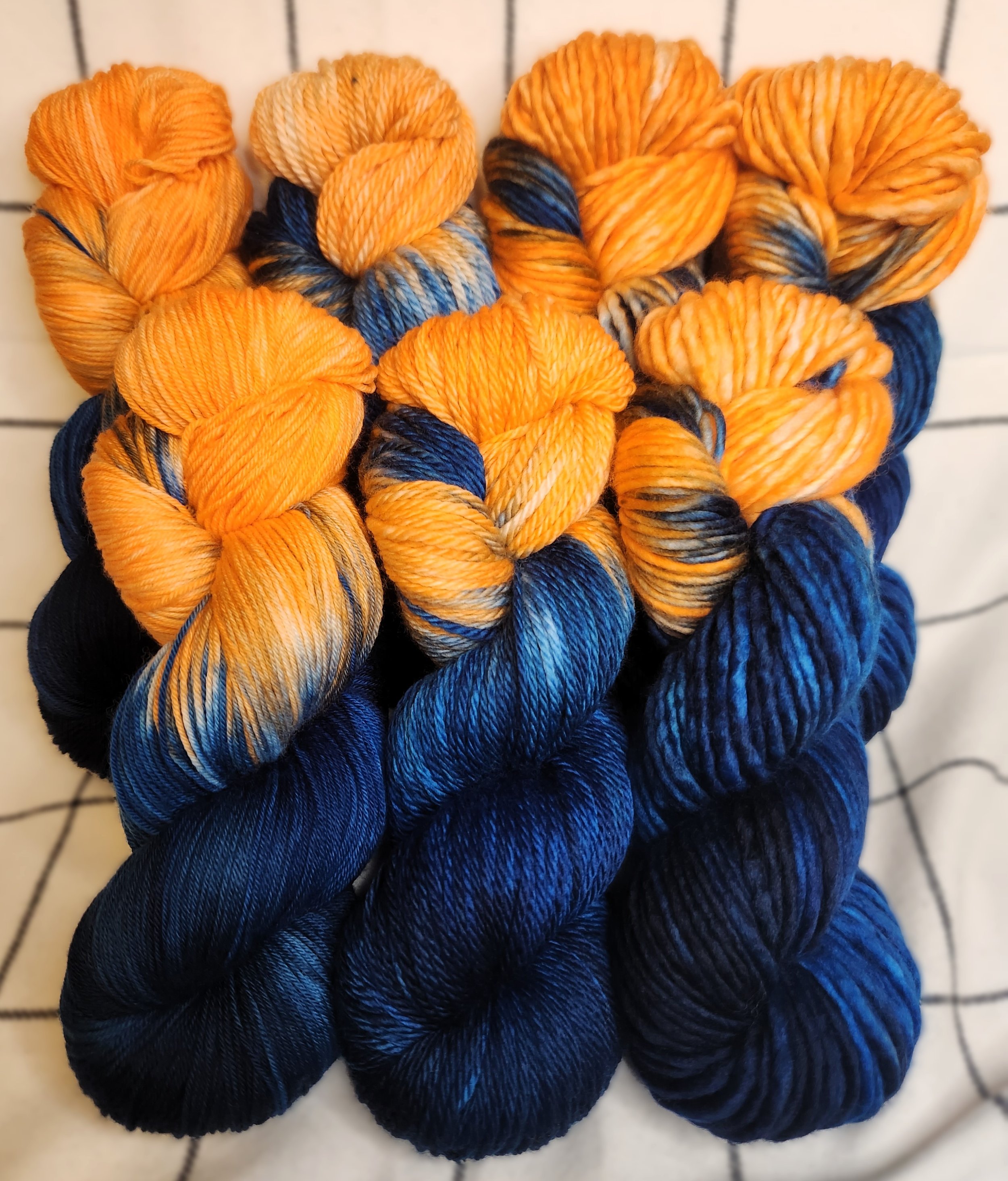 Knitty Knotty Hand Dyed Yarn