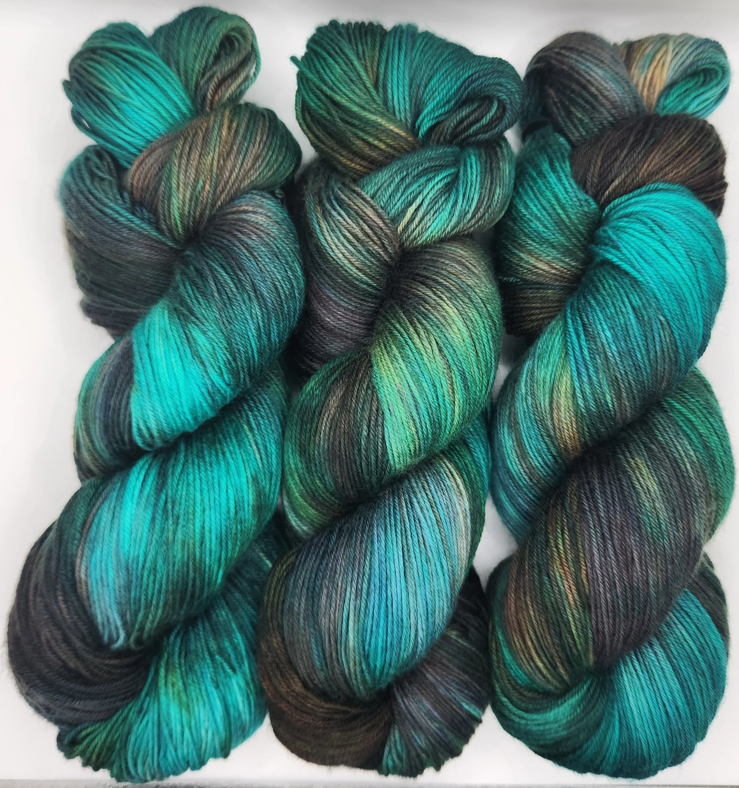 Knitty Knotty Hand Dyed Yarn