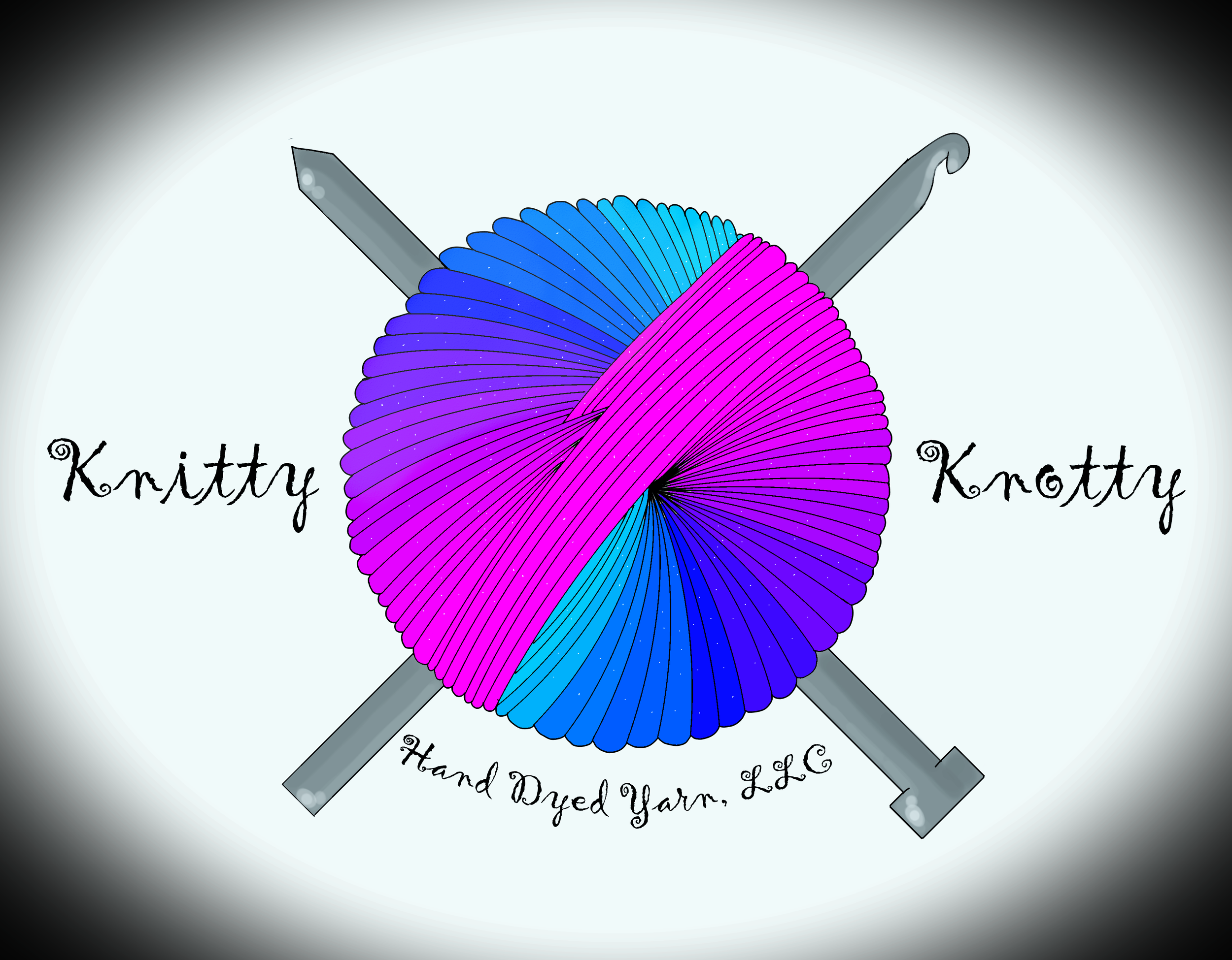 Knitty Knotty Hand Dyed Yarn