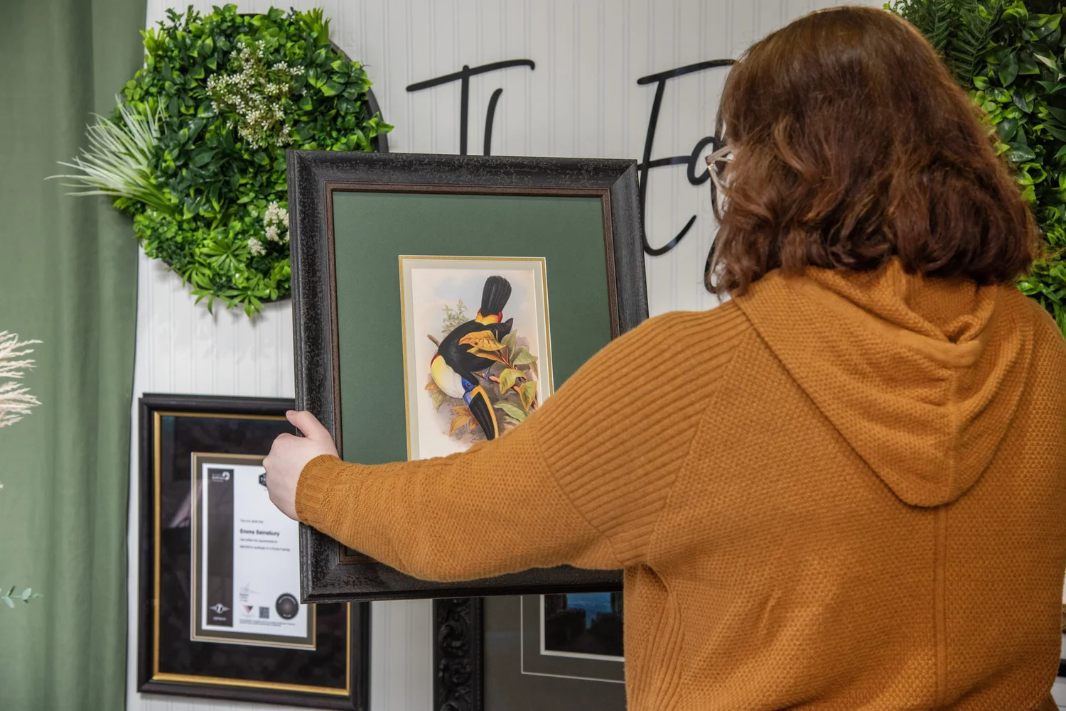 Three Edge Framing and Gallery