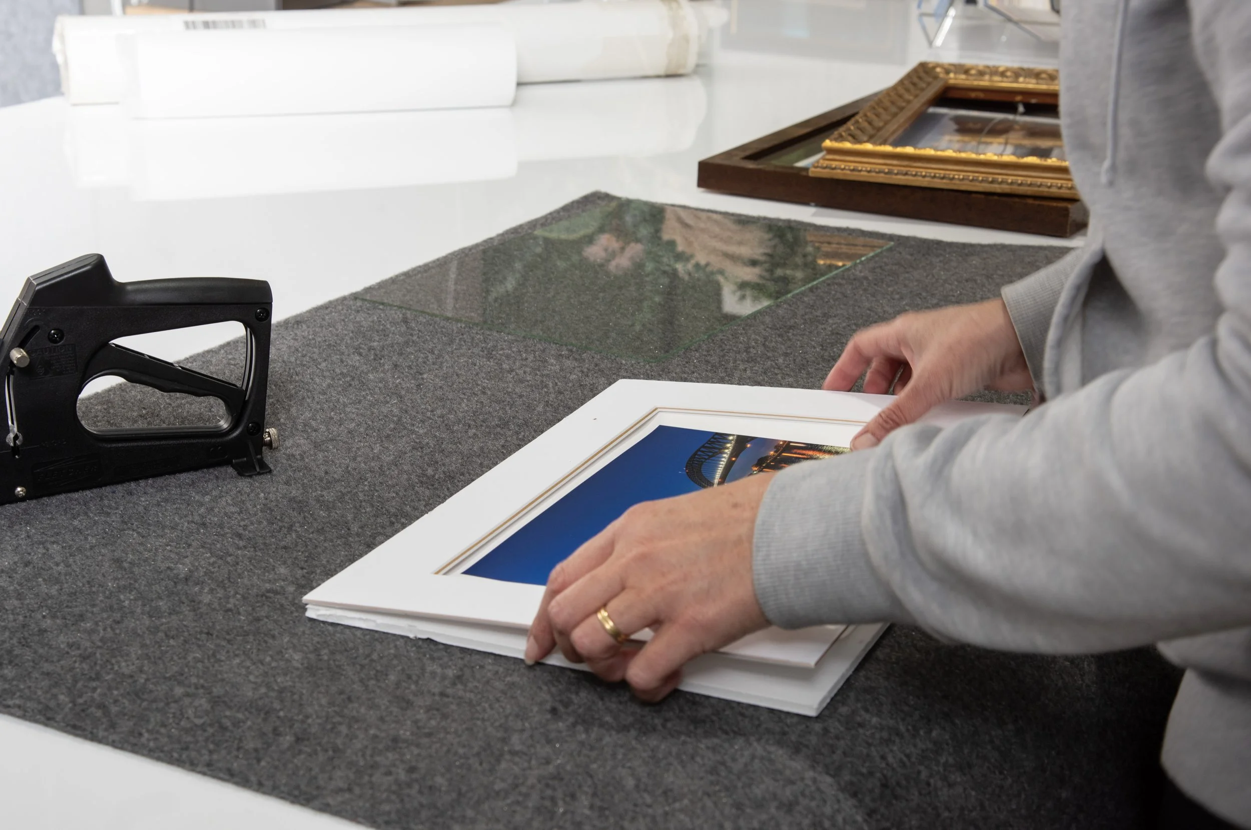 Three Edge Framing and Gallery