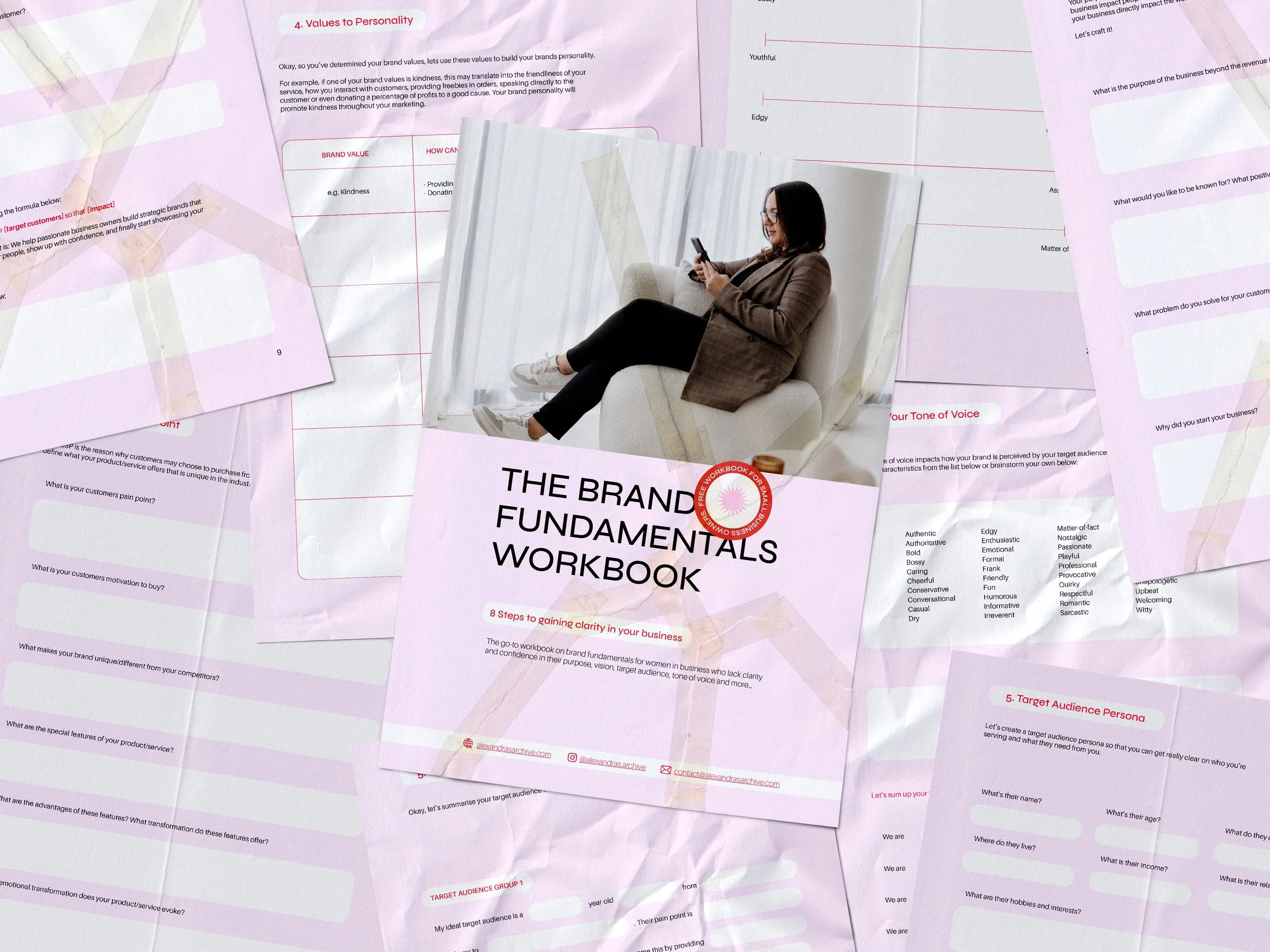 Alexandra's Archive | Branding for small businesses | Sydney, Australia