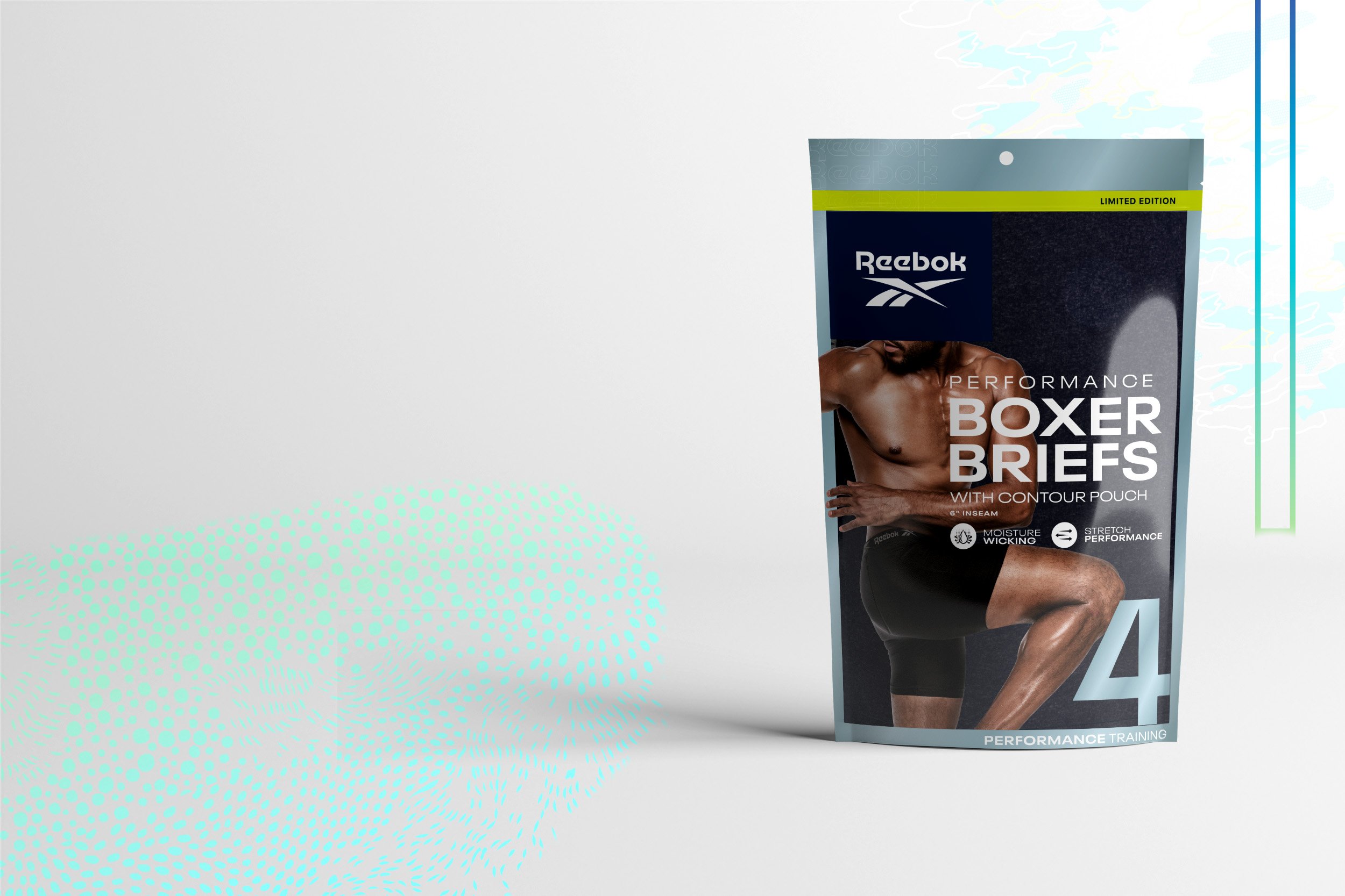 Reebok Vector - Men's Underwear Packaging — my portfolio