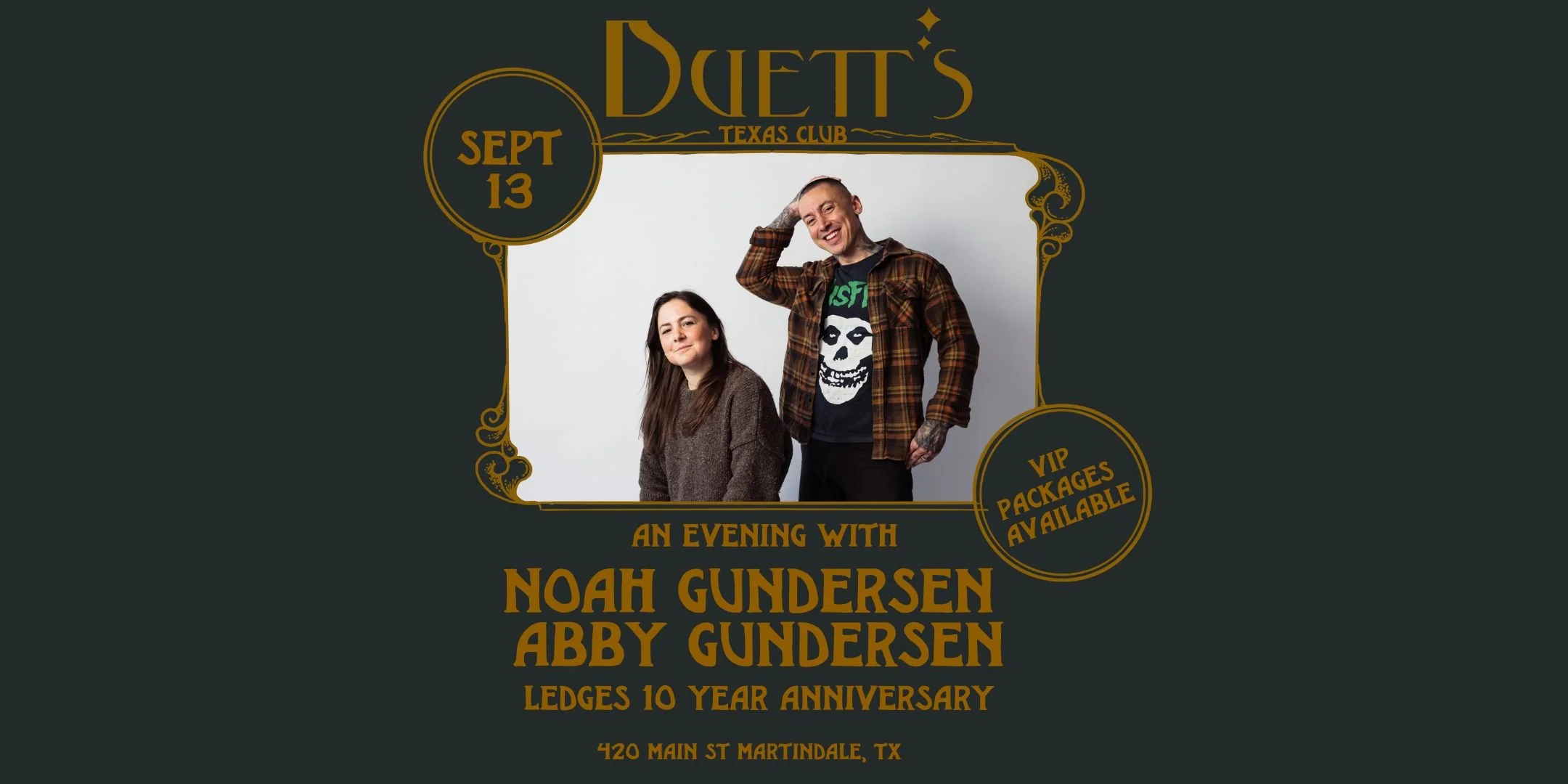 An Evening with Noah Gundersen with Abby Gundersen: Ledges 10 year ...