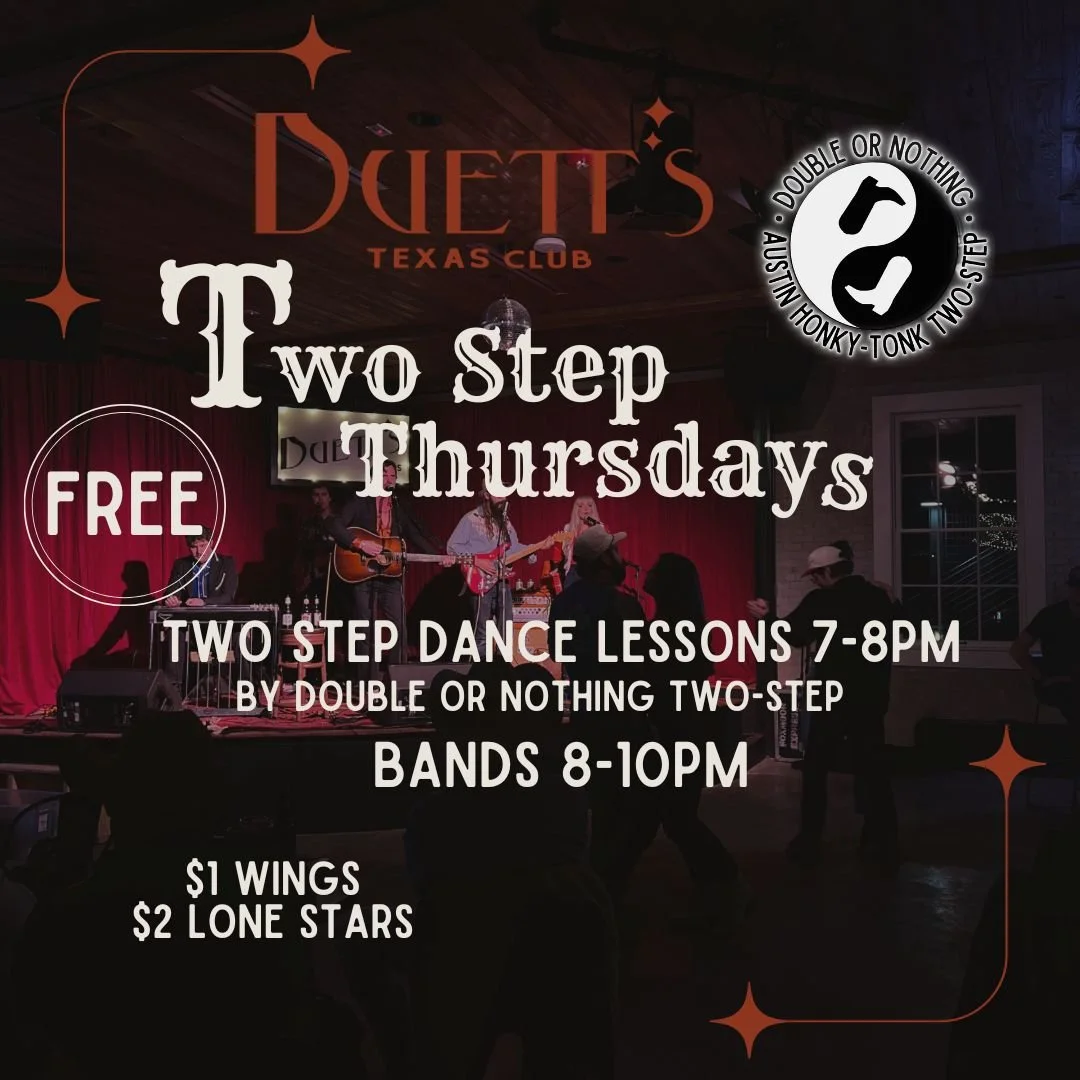 MUSIC & EVENTS — Duett's Texas Club