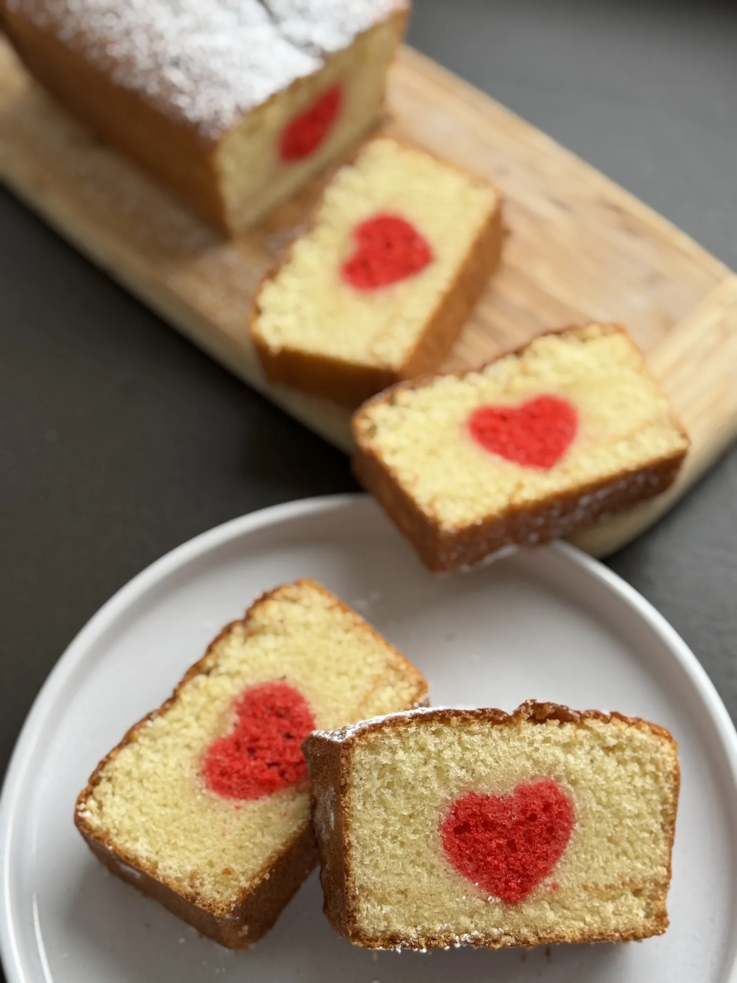 Hidden Heart Loaf Cake — Oh Cakes Winnie