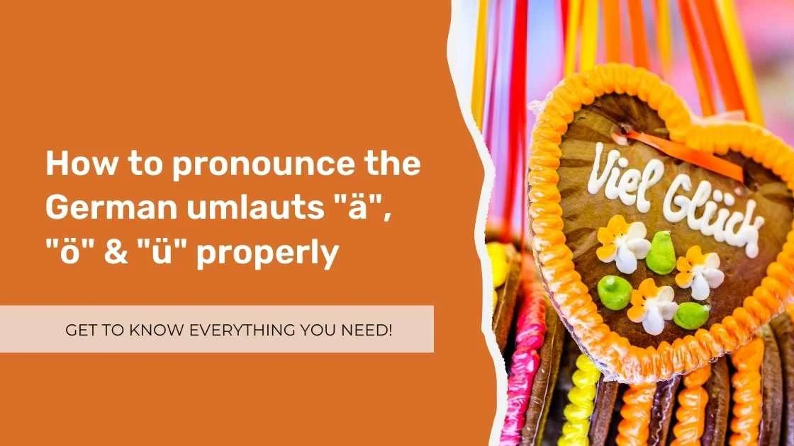 Umlauts — German Grammar & Vocabulary Blog — Study German Online — your ...