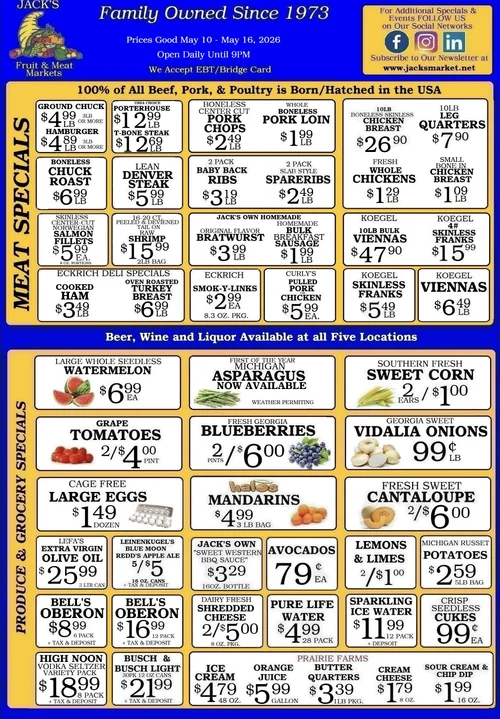 Jack's Fruit and Meat Market Weekly Ad – Fresh Deals on Meat, Produce ...