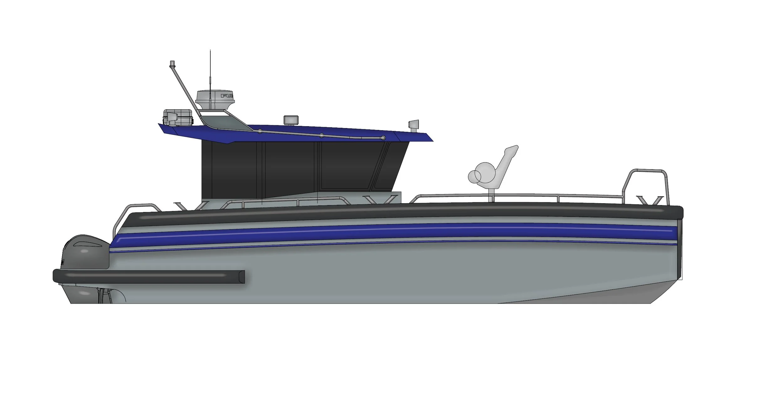 Workboat - 8m — WIND Naval Architects