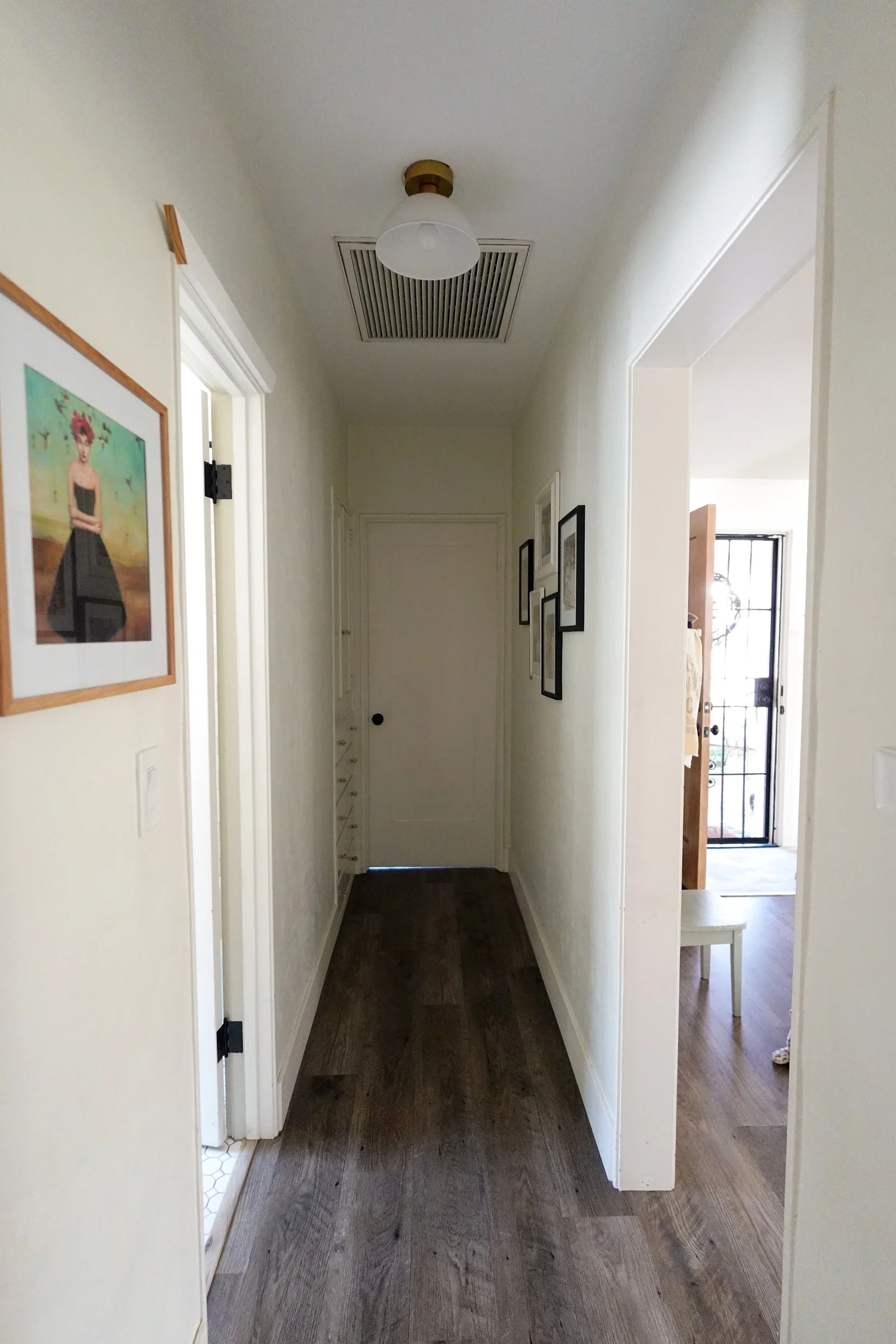 Hallway Makeover - From Boring to Beautiful with Color Drenching — The ...