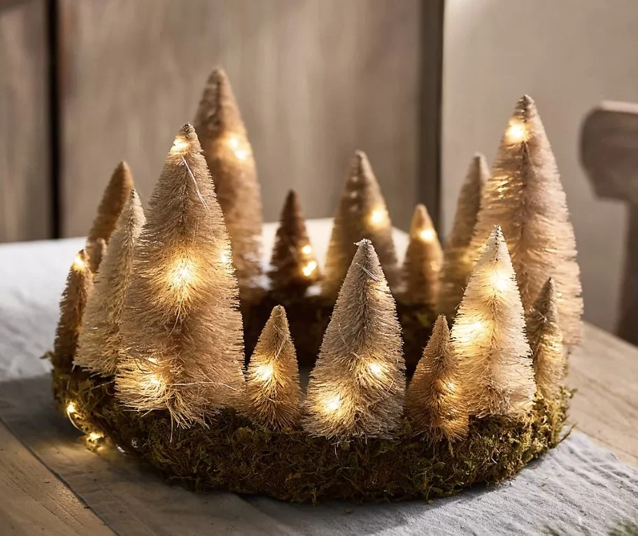 Simple Mossy Tree Wreath for a Beautiful Centerpiece — The Simply ...