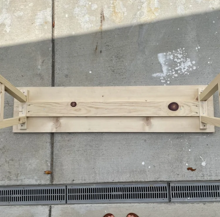 Simple DIY Farmhouse Bench in 3 Easy Steps — The Simply Distressed