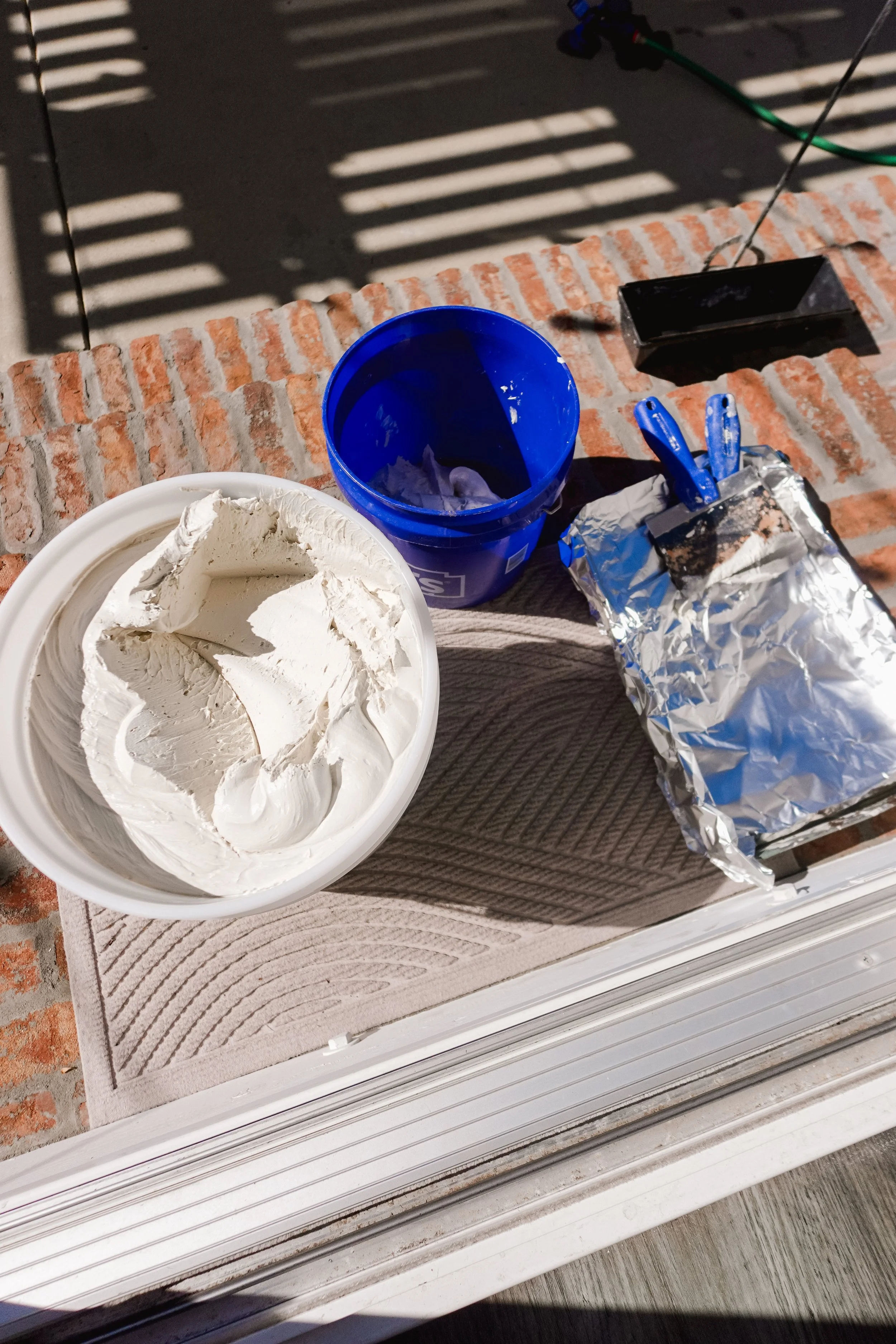 How To Smooth Out Textured Walls With Minimal Sanding — The Simply ...