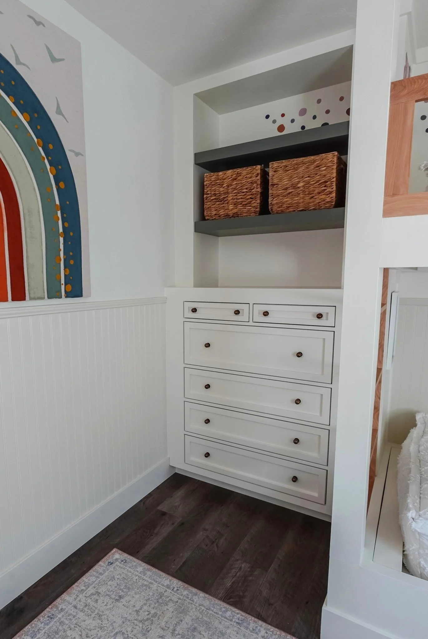 Dresser Built-in: The Making Of A Dream Girl Bedroom — The Simply ...