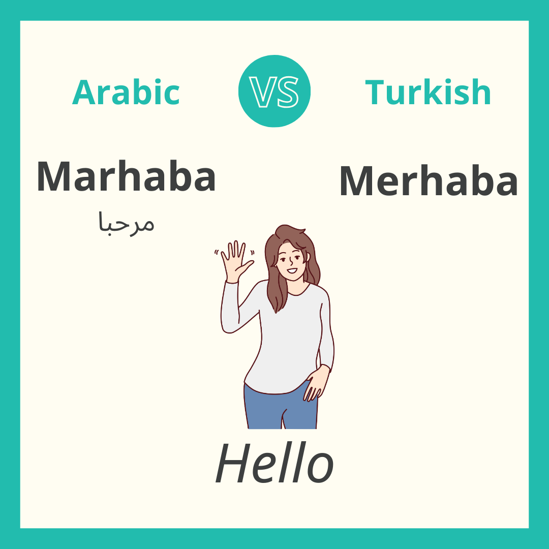 Arabic vs. Turkish, 10 Similar Words — 3arabian