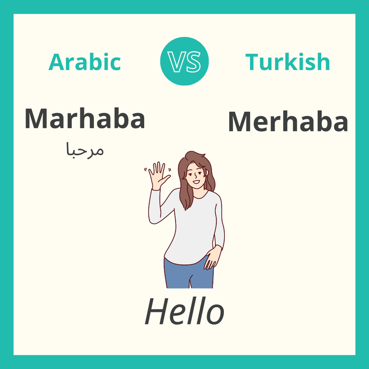Arabic vs. Turkish, 10 Similar Words — 3arabian