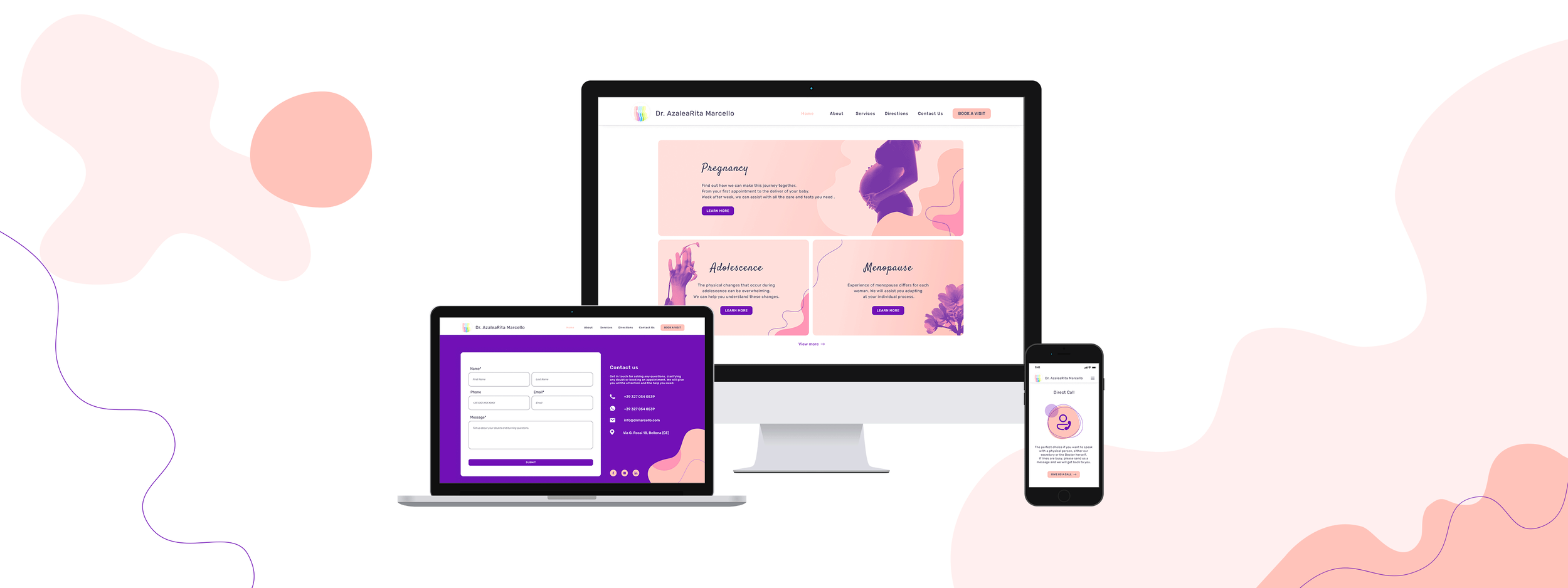 Obgyn website — flo-design