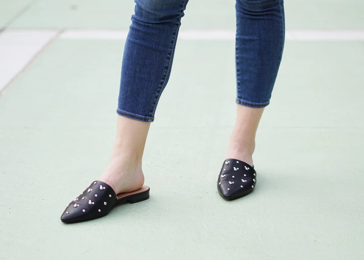 DIY Mickey Mouse Mules — JENNY DANIELS