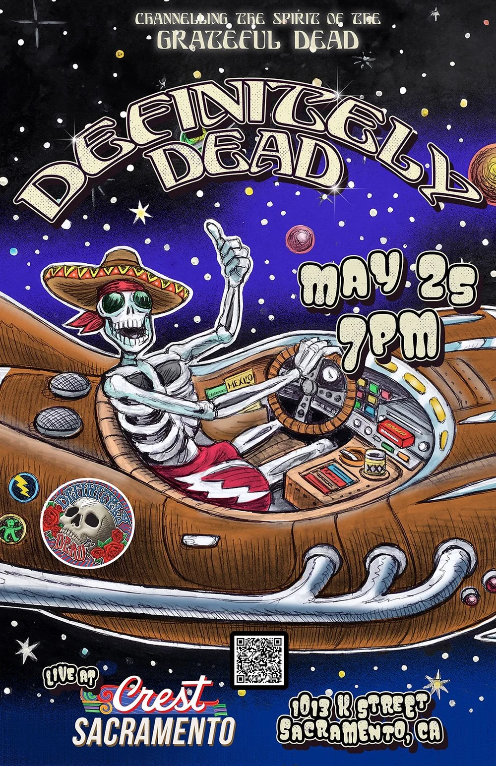 Definitely Dead - Grateful Dead Tribute Band from Woodlake, CA