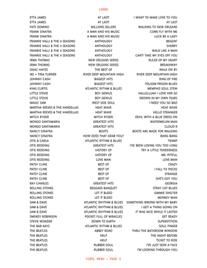 Tokyo Record Bar Menu — Tokyo Record Bar