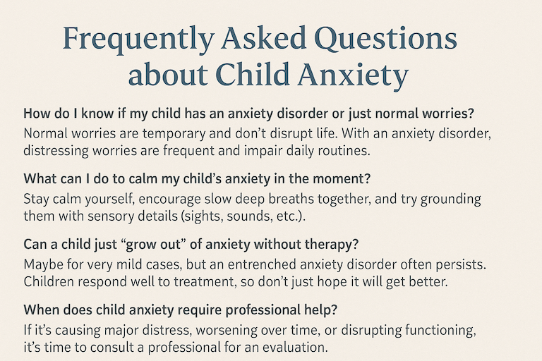 Understanding Child Anxiety – Symptoms, Triggers, & When to Seek Help ...