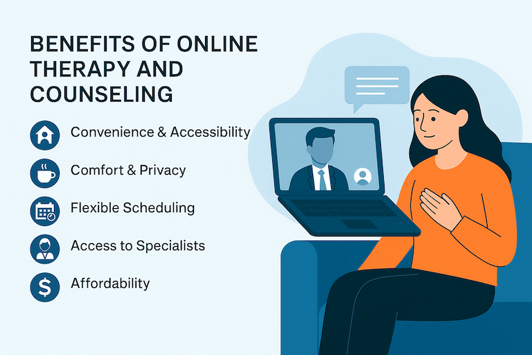 Online Counseling vs. Online Therapy – Understanding the Difference in ...