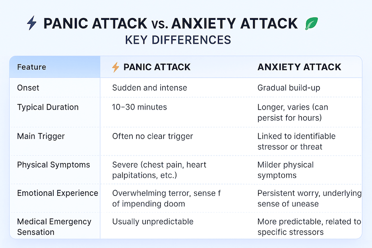 Understanding Panic Attacks vs Anxiety Attacks — South Denver Therapy