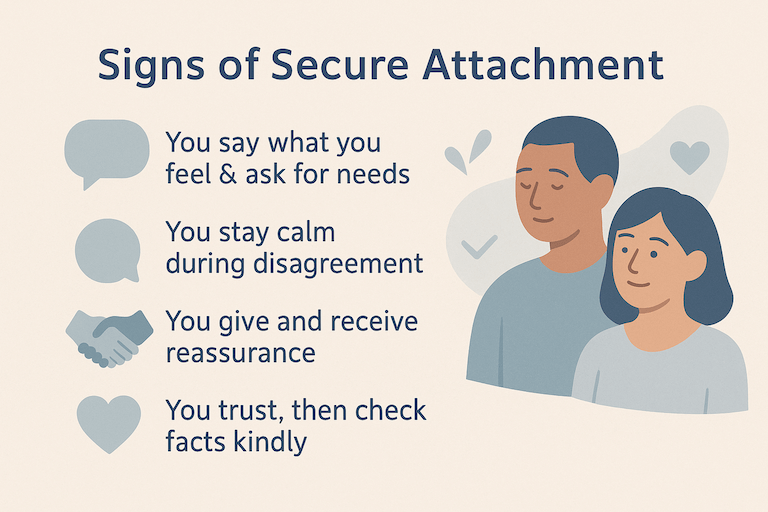 Secure Attachment Style: Signs, Examples, and How To Build It — South ...