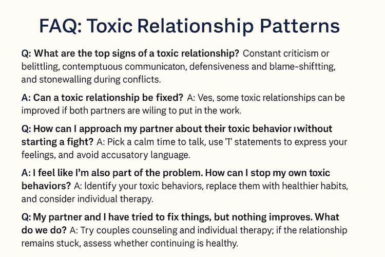 Identifying and Addressing Toxic Relationship Patterns — South Denver Therapy