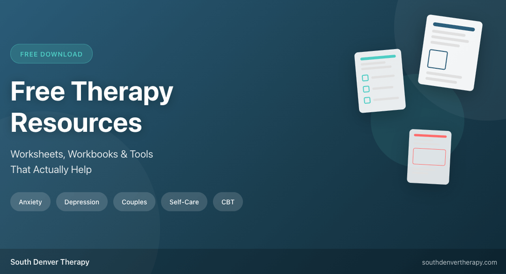 Free Therapy Resources: Worksheets, Workbooks & Tools That Actually ...