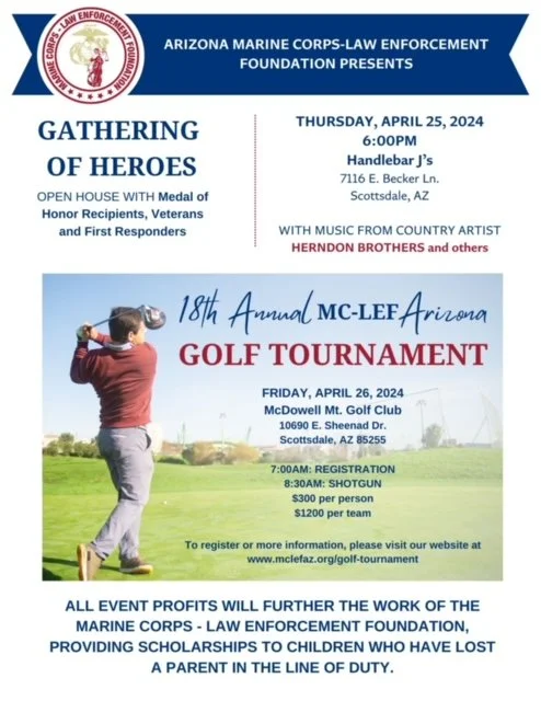 18th Annual MC-LEF Arizona Golf Tournament — MC-LEF | U.S. Marine Corps ...