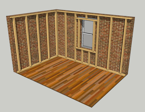 Internal Wall Insulation - Wool Between Battens — Insulation Advice