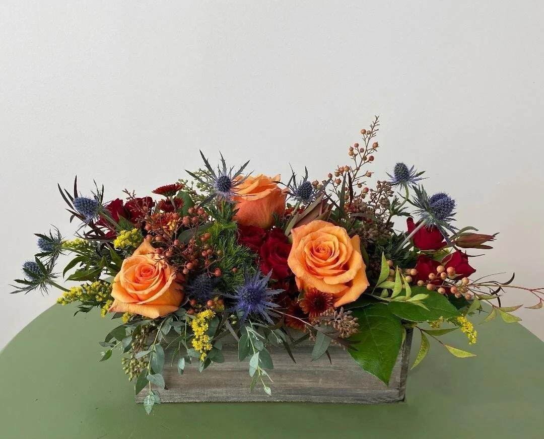 Orange Floral Arrangements