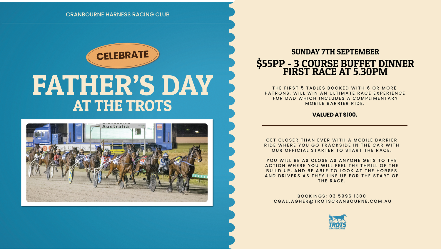 Race Dates — Cranbourne Harness Racing Club