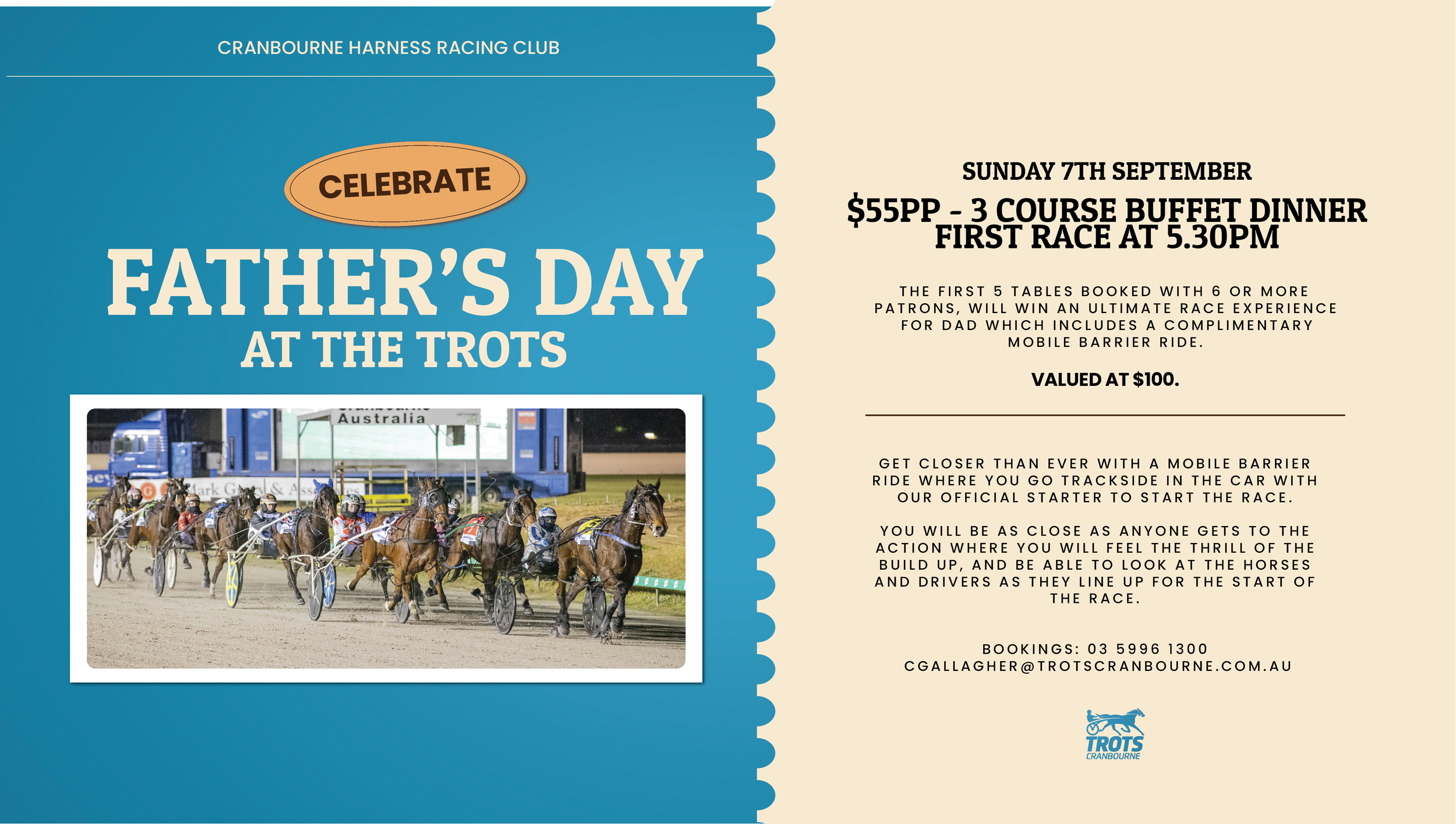 Race Dates — Cranbourne Harness Racing Club