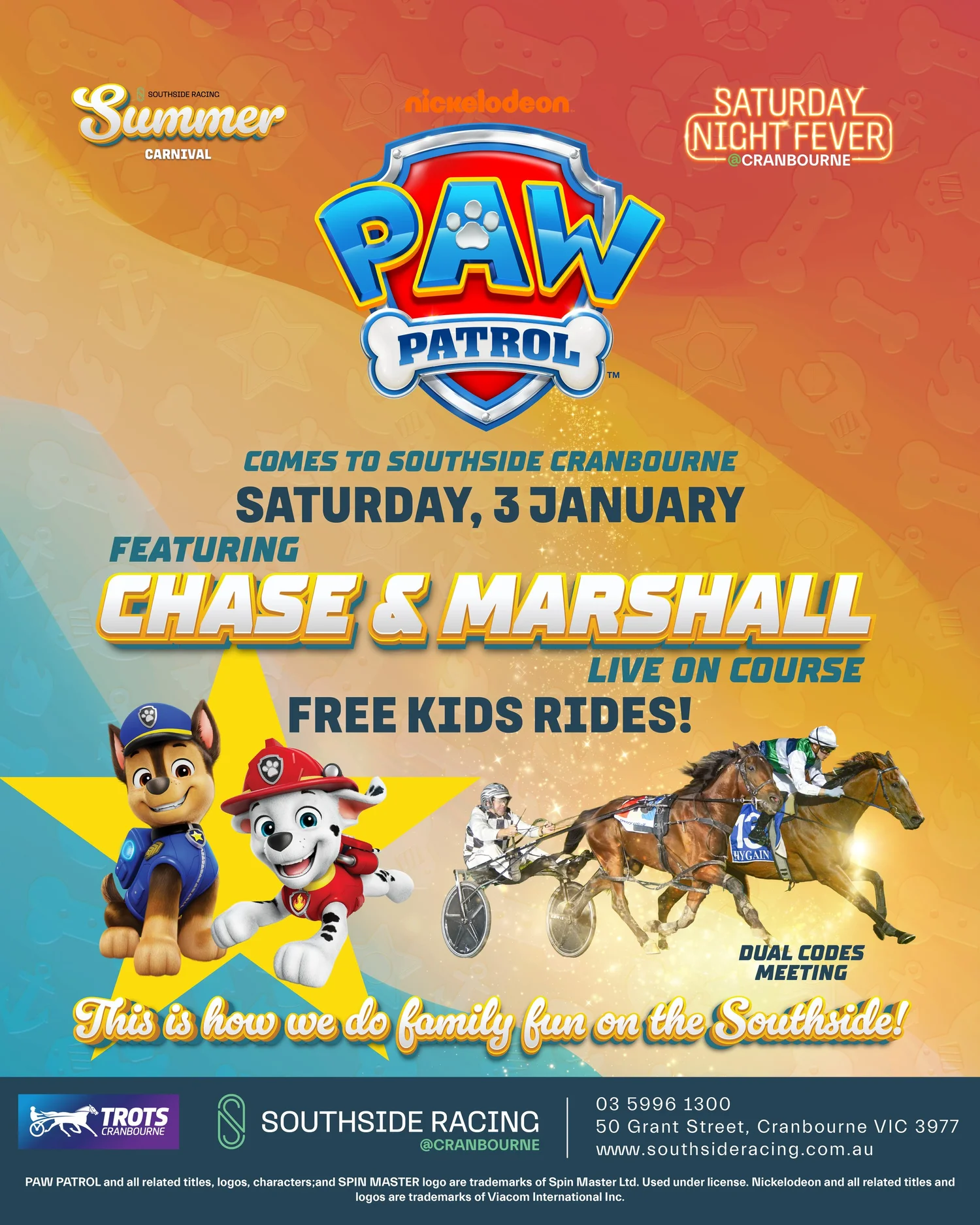 Race Dates — Cranbourne Harness Racing Club