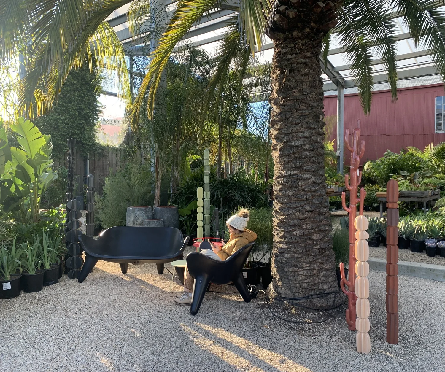 Galanter & Jones Heated Furniture at Flora Grubb Gardens — Flora Grubb ...