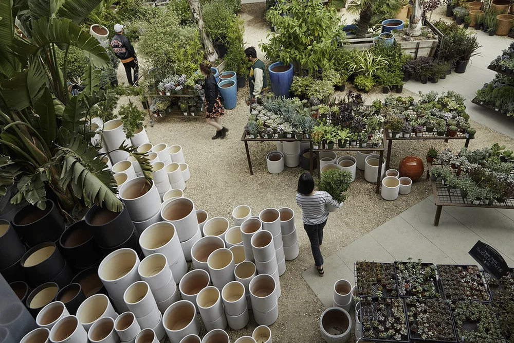 Cylinder Ceramic Pots and Planters — Flora Grubb Gardens Plant Nursery