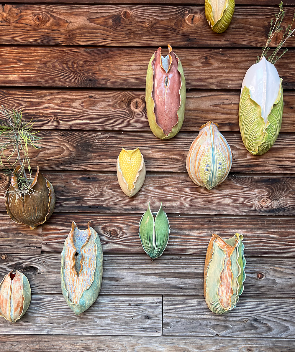 Sculpture by Michelle Derviss — Flora Grubb Gardens Plant Nursery