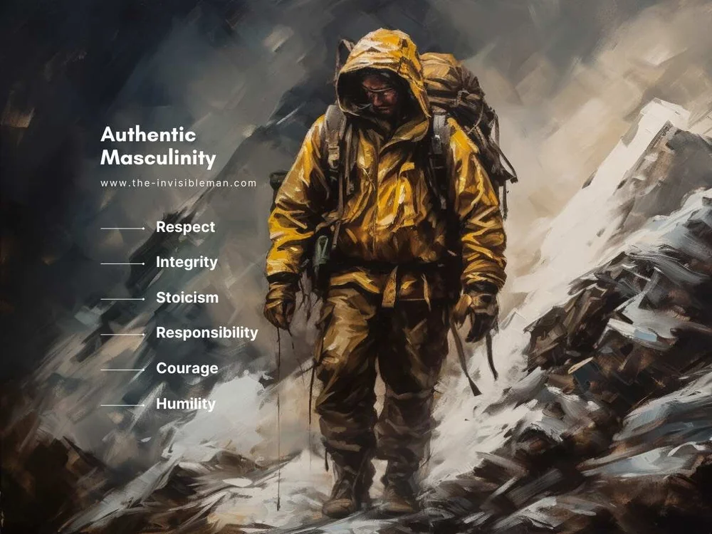 What Is Authentic Masculinity And Its 6 Attributes? — The Invisible Man