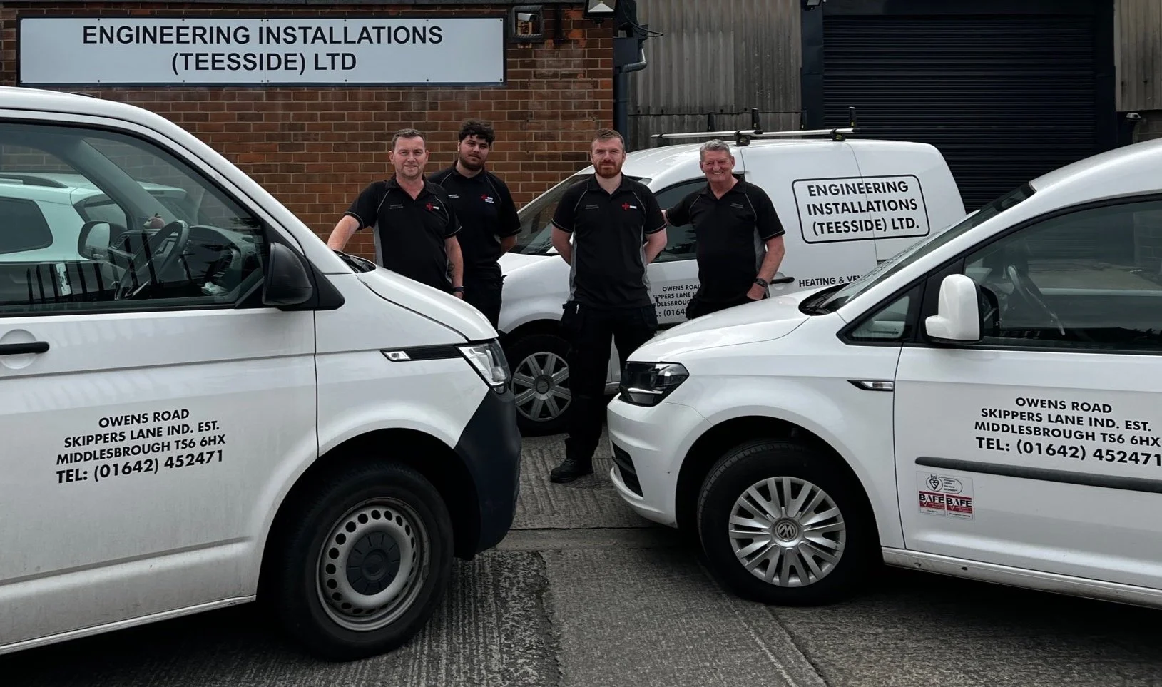 Engineering Installations Teesside | 01642 452471