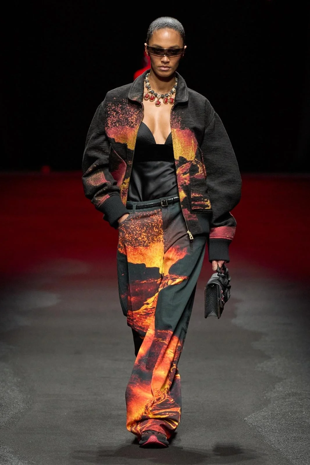 Roberto Cavalli Fall/Winter 2025-26: A Volcanic Fusion of Heritage and ...