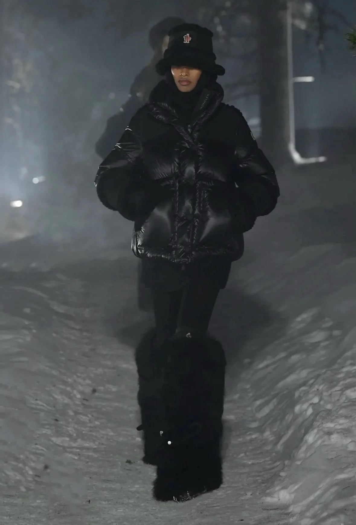 Tale Of Elegance in St. Moritz: Moncler’s Spectacular Skiwear Showcase ...