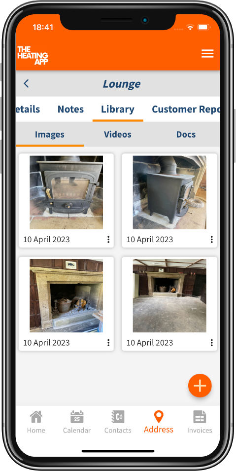 Features — The Heating App | Business Management Software For Heating Engineers