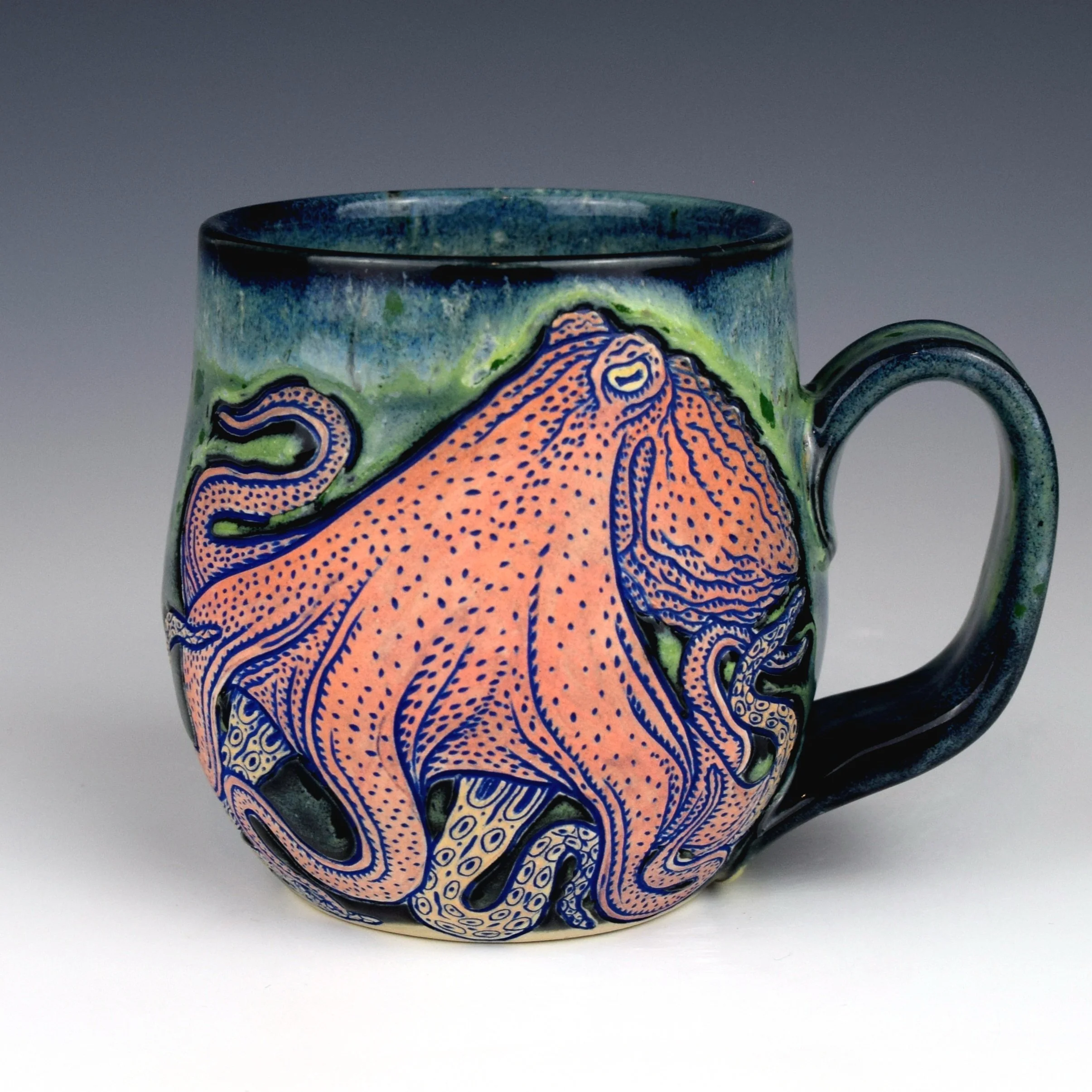 Bullfrog & Lilypad Mug — River Gallery