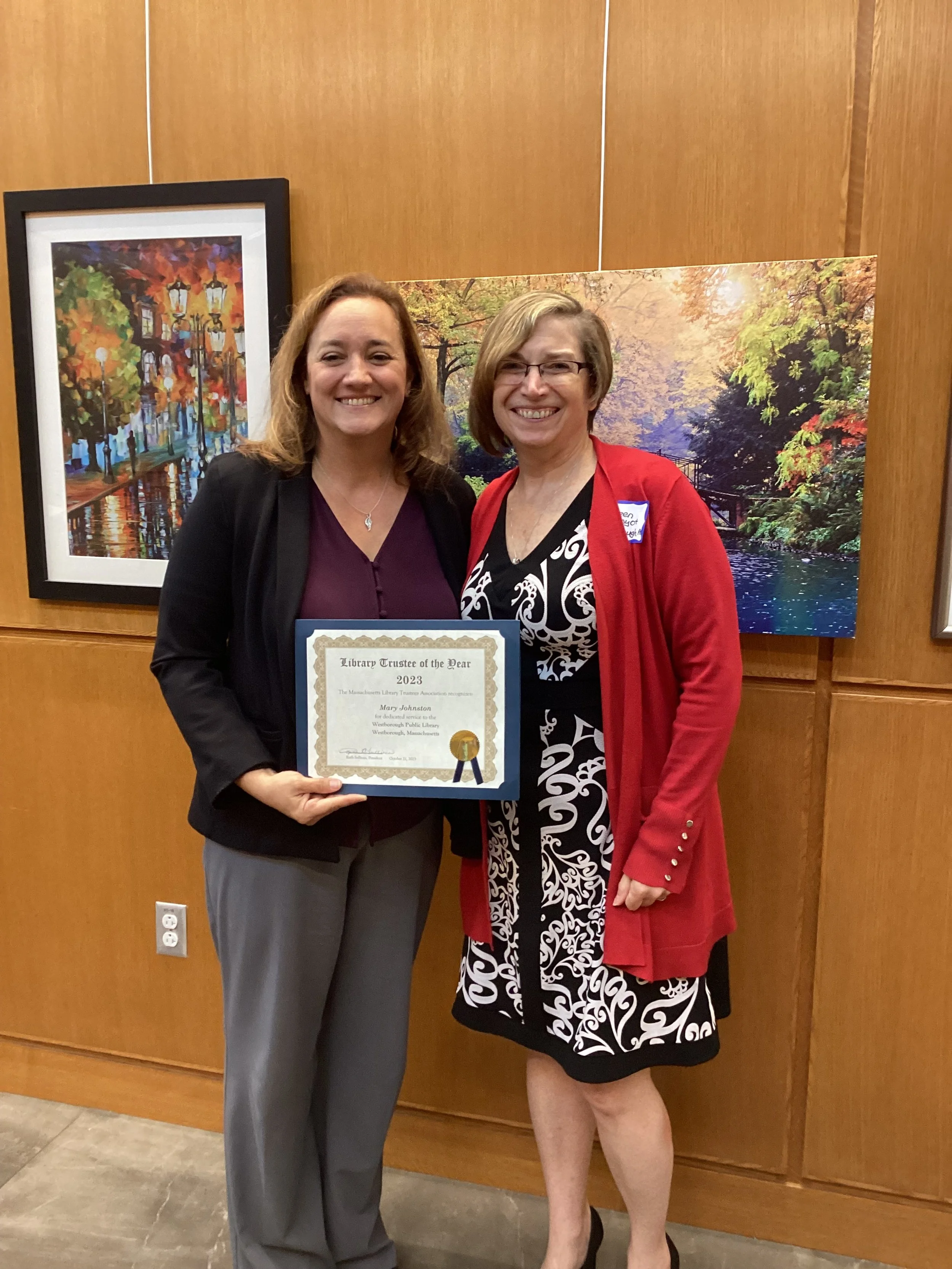 Trustee of the Year — The MLTA